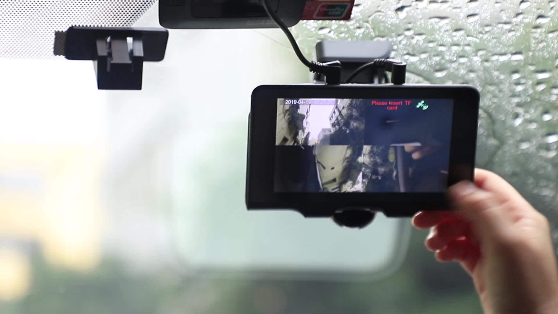 5.0'' Ips Touch Screen Panoramic Car Dvrs With Gps Tracking User Manual ...