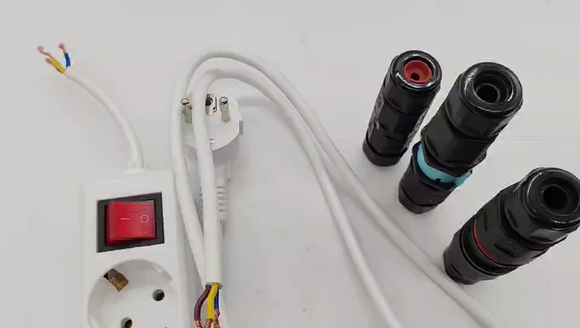 Weatherproof Power Supply Waterproof Wire Terminals Junction Nylon ...