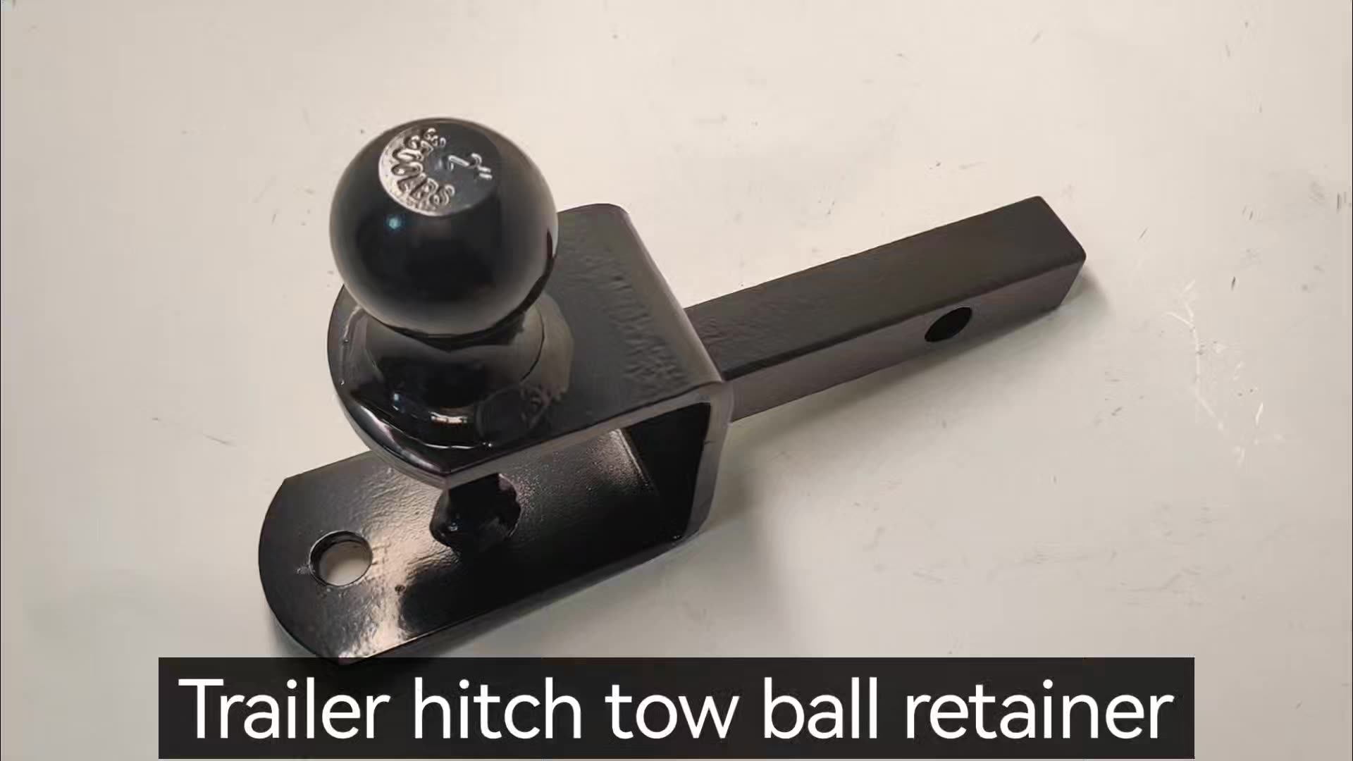 Trailer Hitch Tri Ball Mount With Hook Fits 2" Receiver 1-7/8" 2" 2-5/ ...