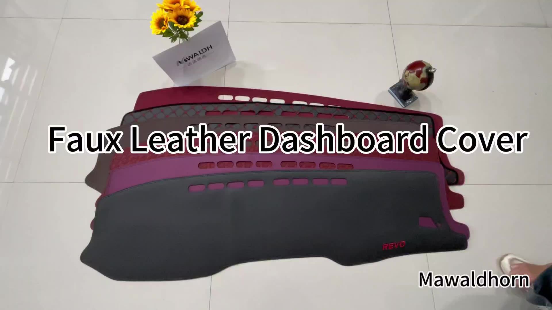 2024 Stylish Tender As Skin Pvc Leather Car Dashboard Mat Cover Auto ...
