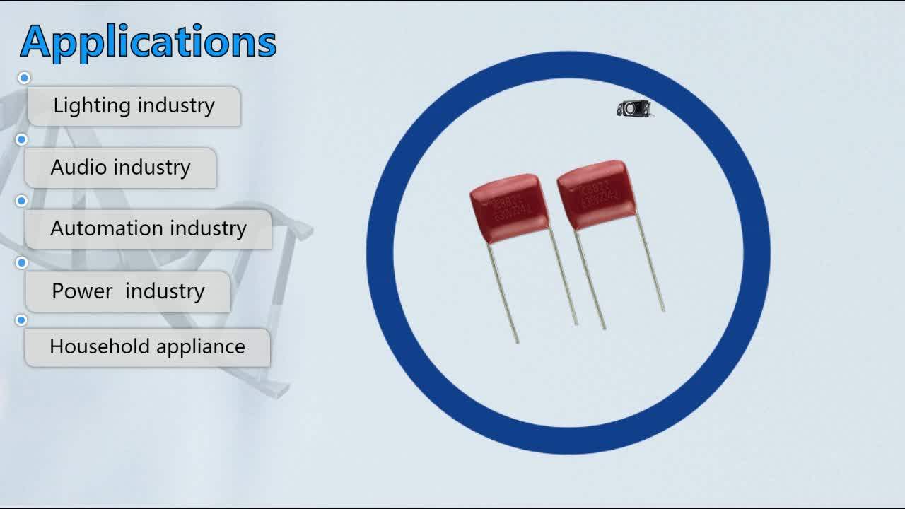 Metals Film Capacitor 474j 474k 475k 250v 400v 630v Cbb22 Cbb21 Cbb81 ...