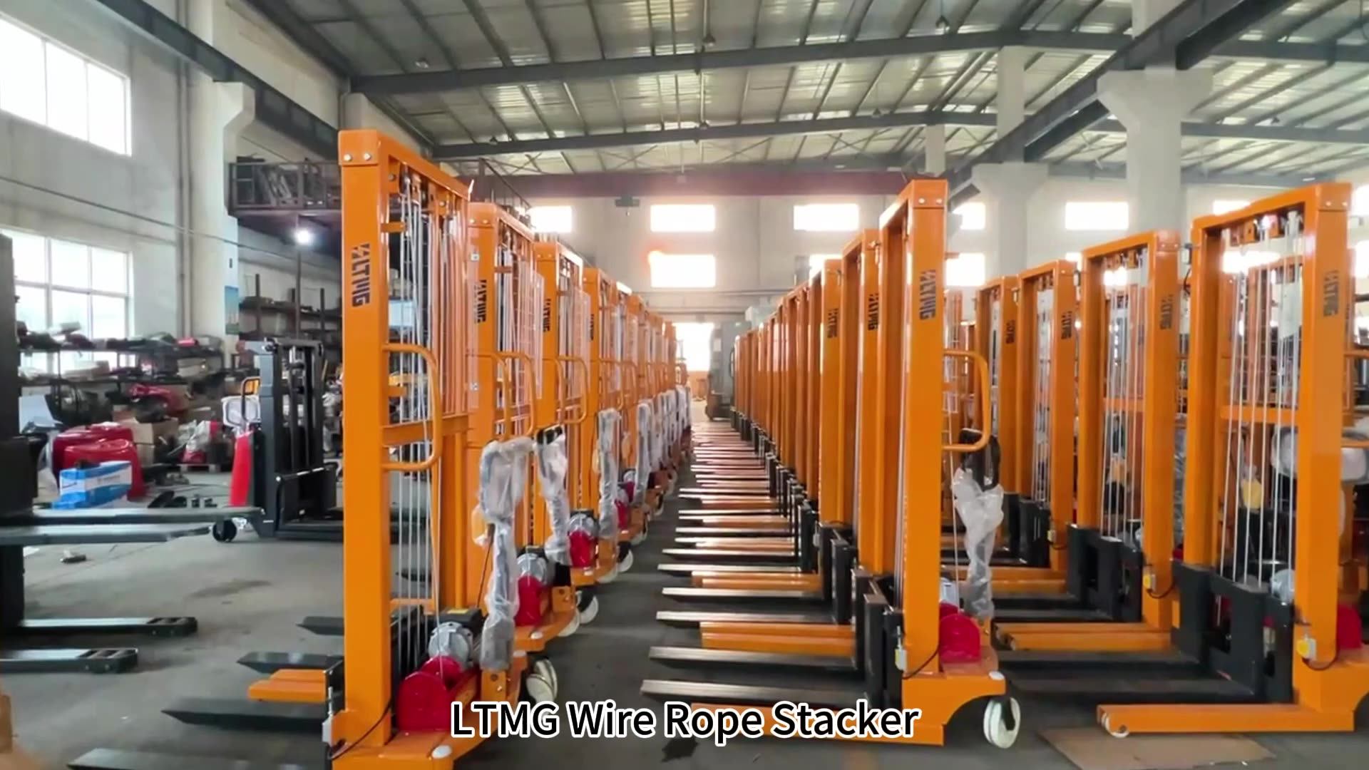 Hand Fork Lift 1.5t Manual Stacker 2000kg Explosion-proof Hand Pallet ...