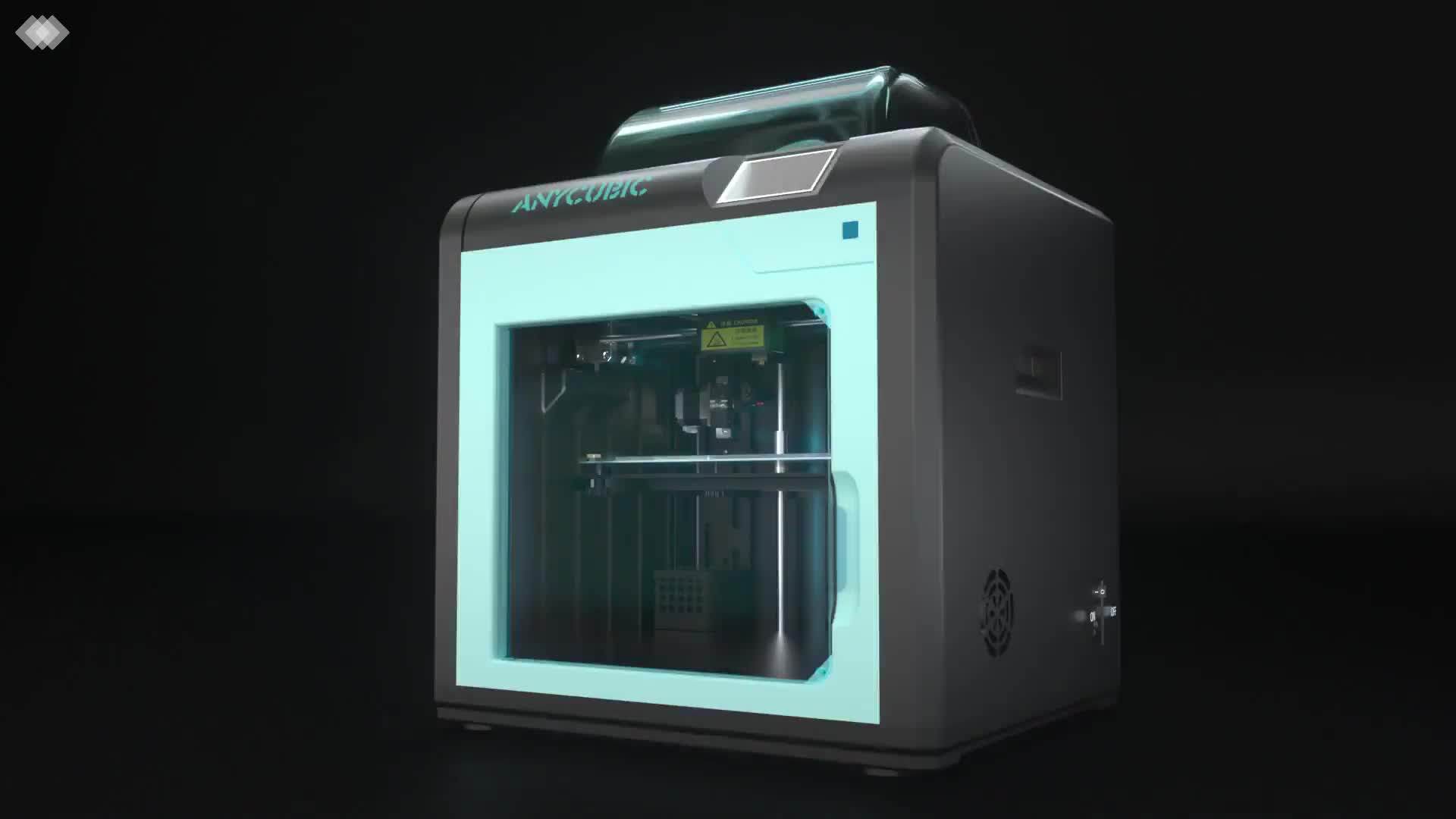 Hotsale 3d Printer 2019 Anycubic New Design Popular Assembled Closed 3d ...