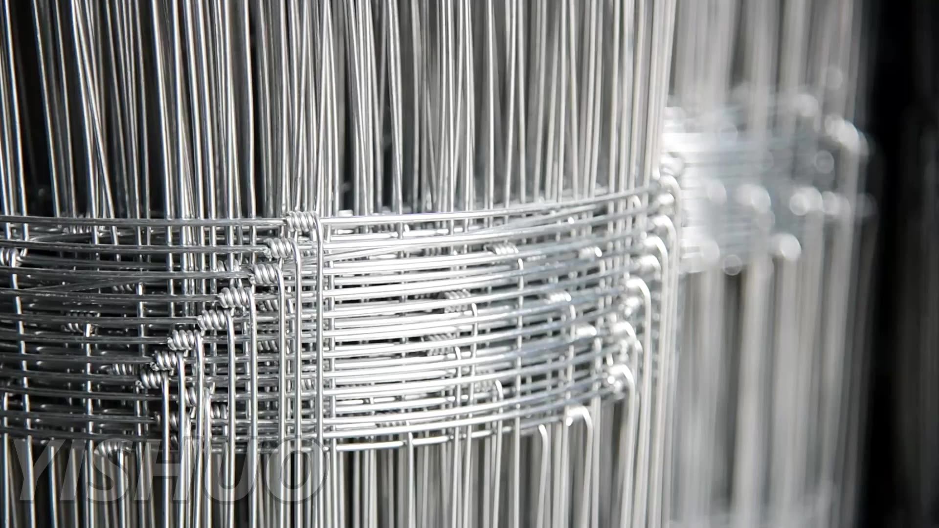 Yishuo Hot Dipped Galvanized Hinge Joint Farm Fence 2mm Wire Veldspan ...