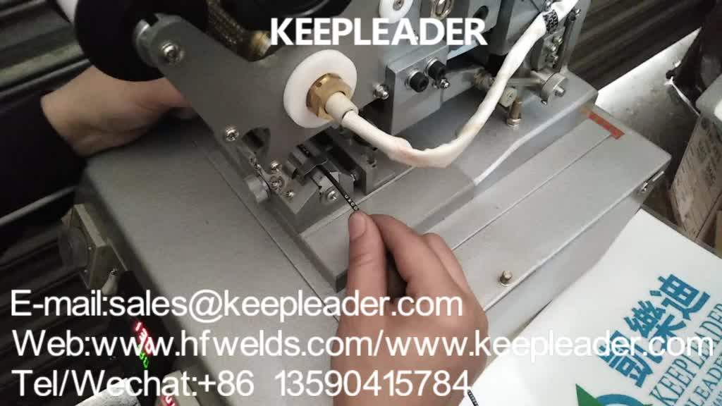 Wire Cable Code Label Mark Hot Stamp Marking Machine Of Pneumatic Wire ...