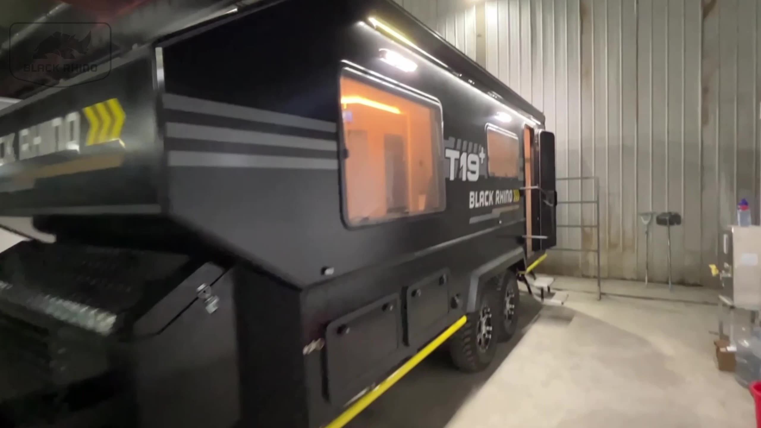 4x4 Static Black Rhino Container Home American Outdoor Land New Design ...