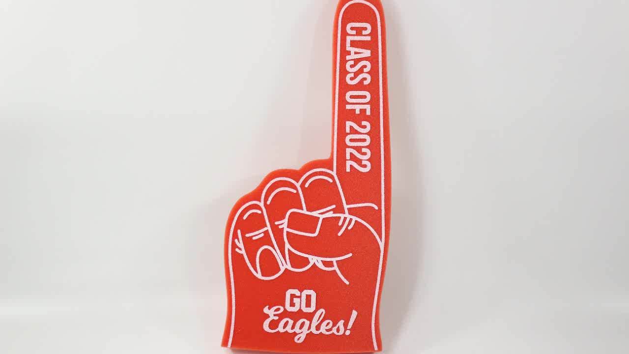 Various Shape Eva Sport Party Cheering Middle Finger Foam Hand Custom ...