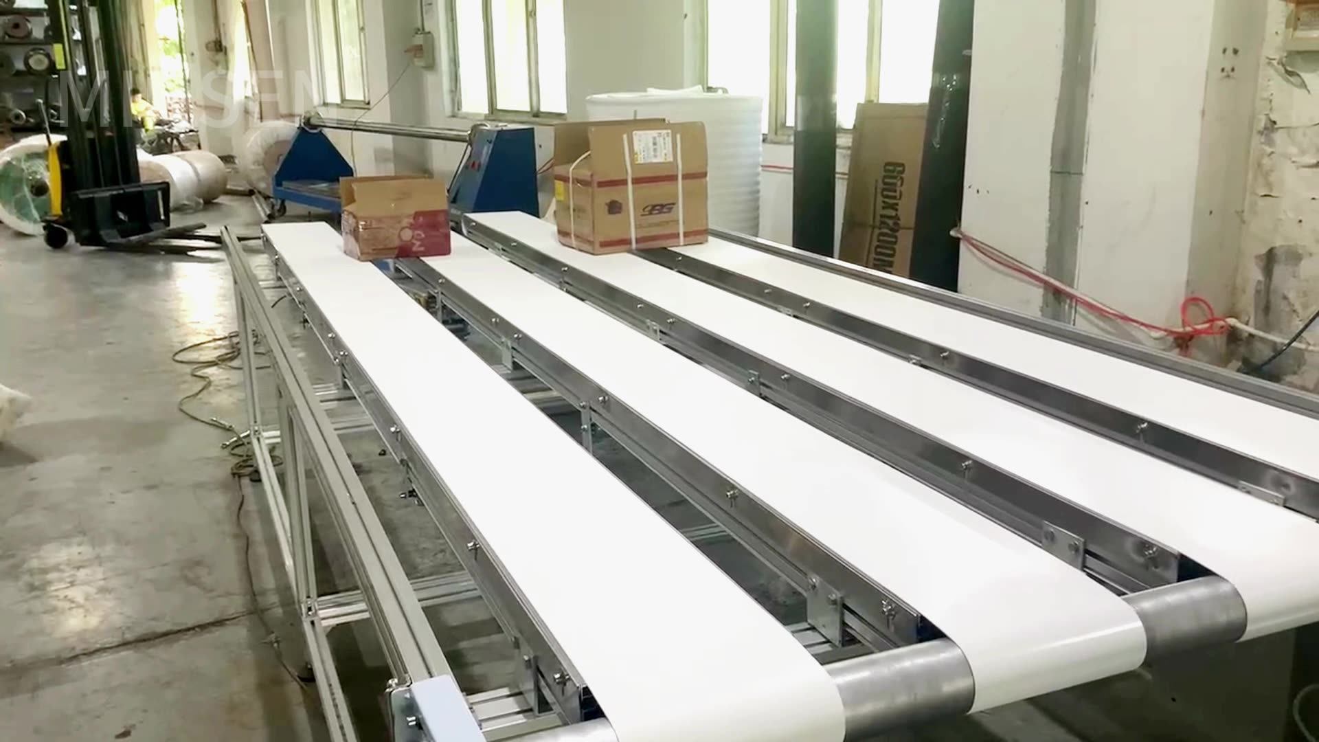 Minsen Conveyor Belt Mini Automatic Conveyors Durable Industrial Flat ...