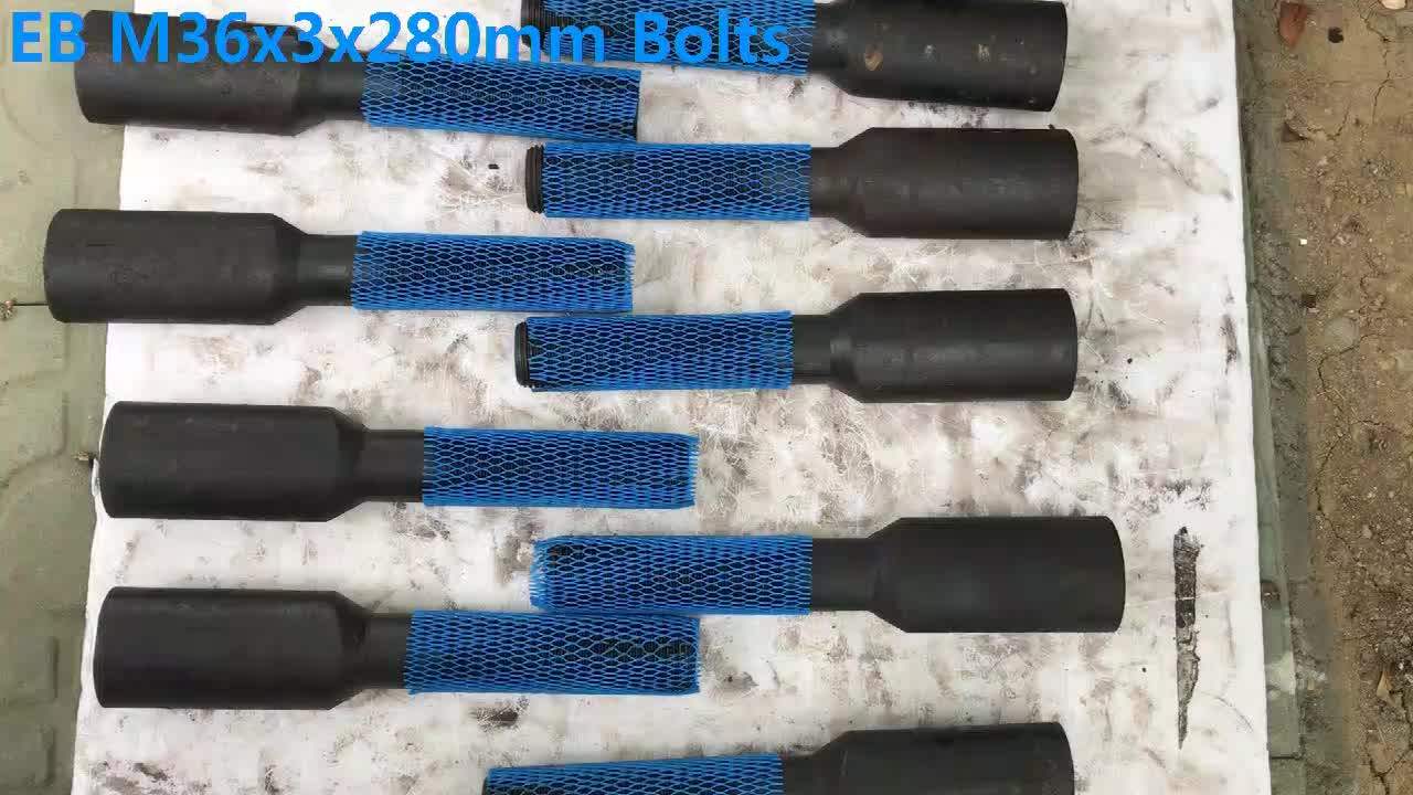 12.9 Grade Bolts High Strength Screws,M30 Bolt For Mill Liners Heat ...