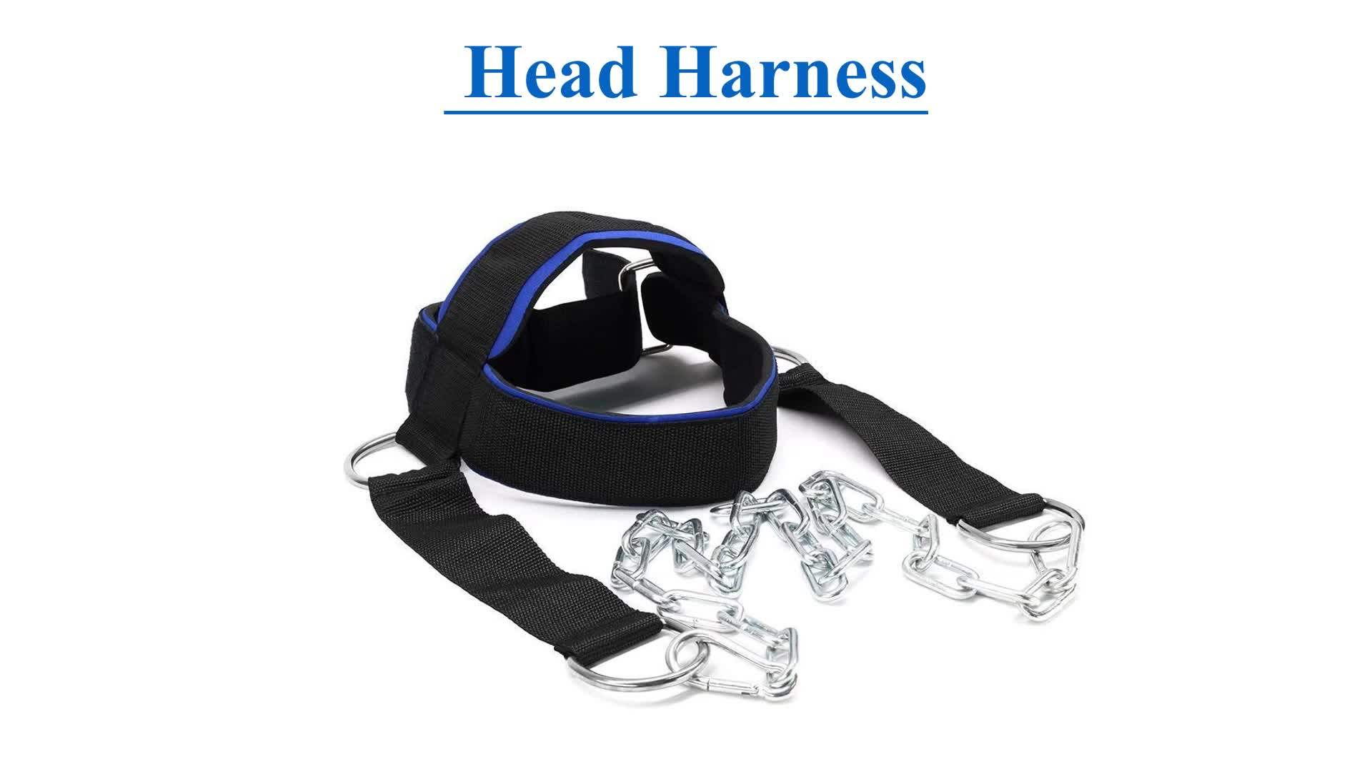 Professional Head Neck Harness Strength Weight Lifting Neck Head ...
