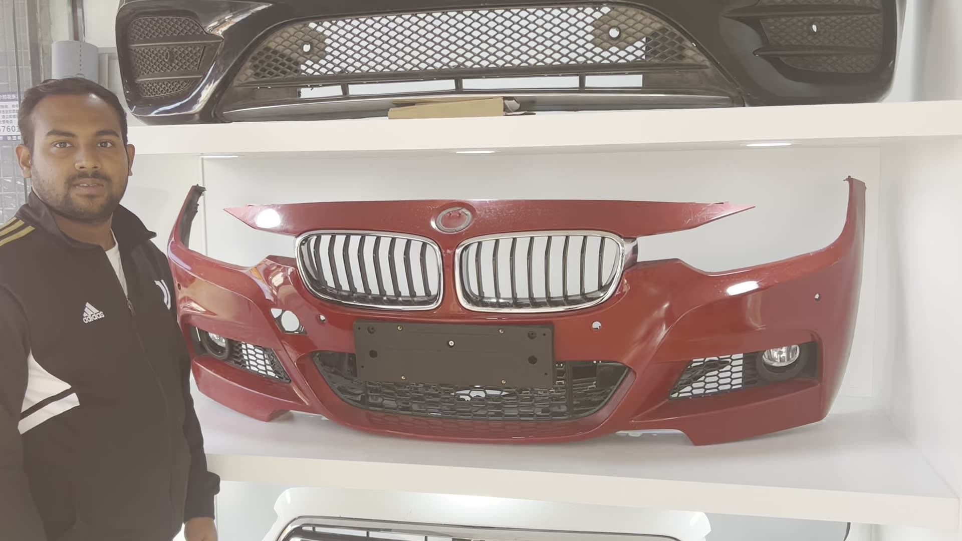 F30 F35 Upgrade Car Front Lip M-tech Full Set Modified M Body Kit Sport ...