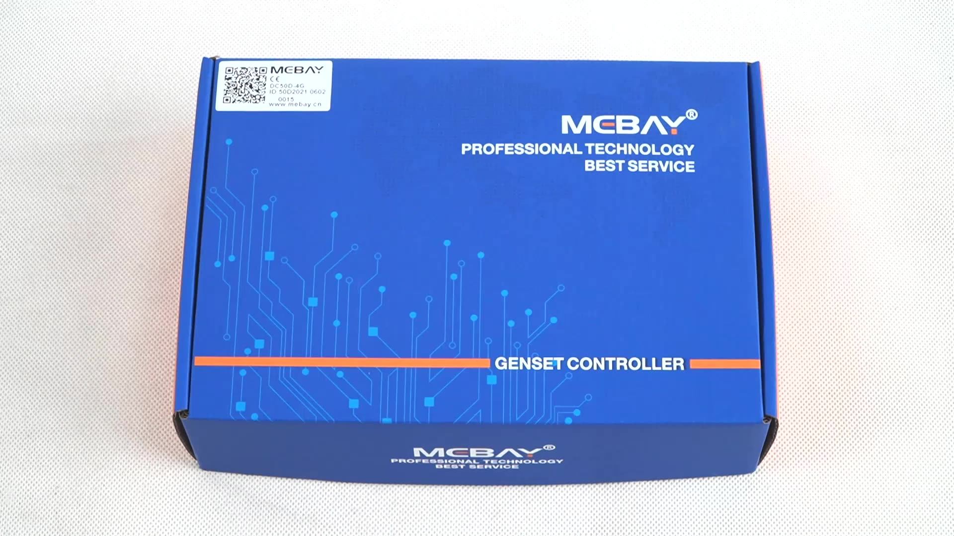 Mebay 4g Generator Controller Remote Genset Control Panel Gps Dc50d-4g ...