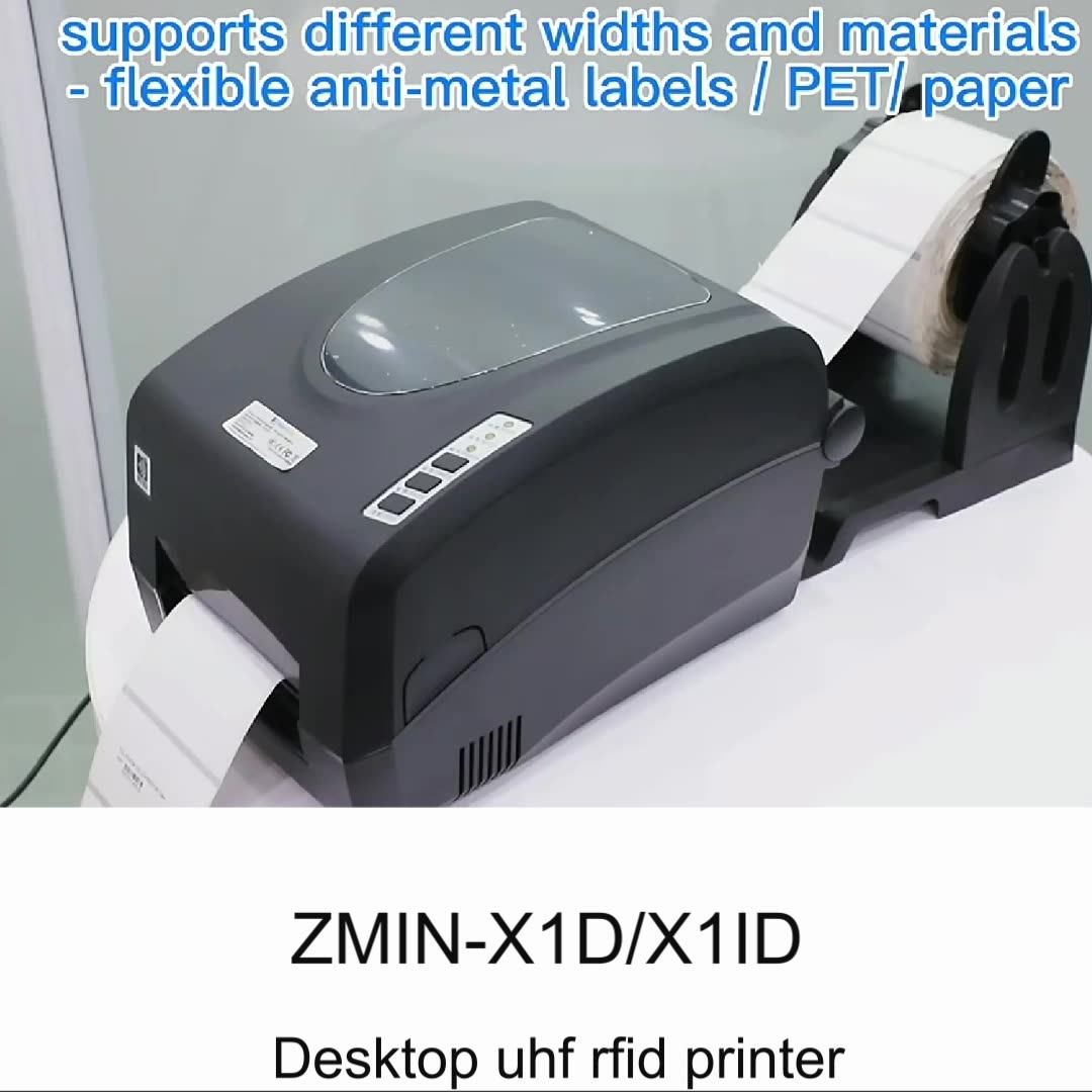 Uhf Rfid Sticker Printer Desktop Rfid Tag Printer Portable Thermal ...