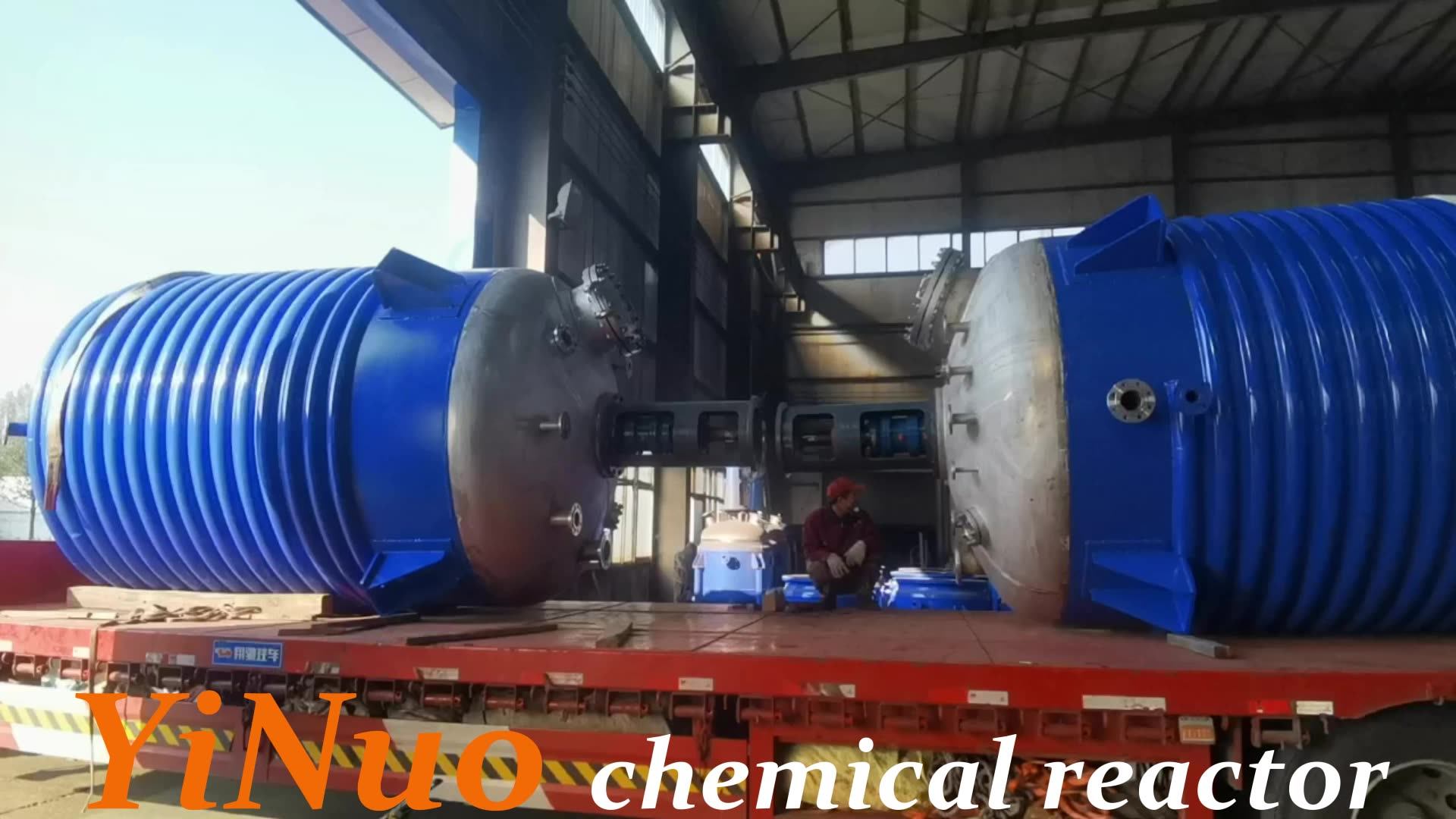 50m3 High Pressure Continuous Stirred Homogenizer Tank Jacketed ...