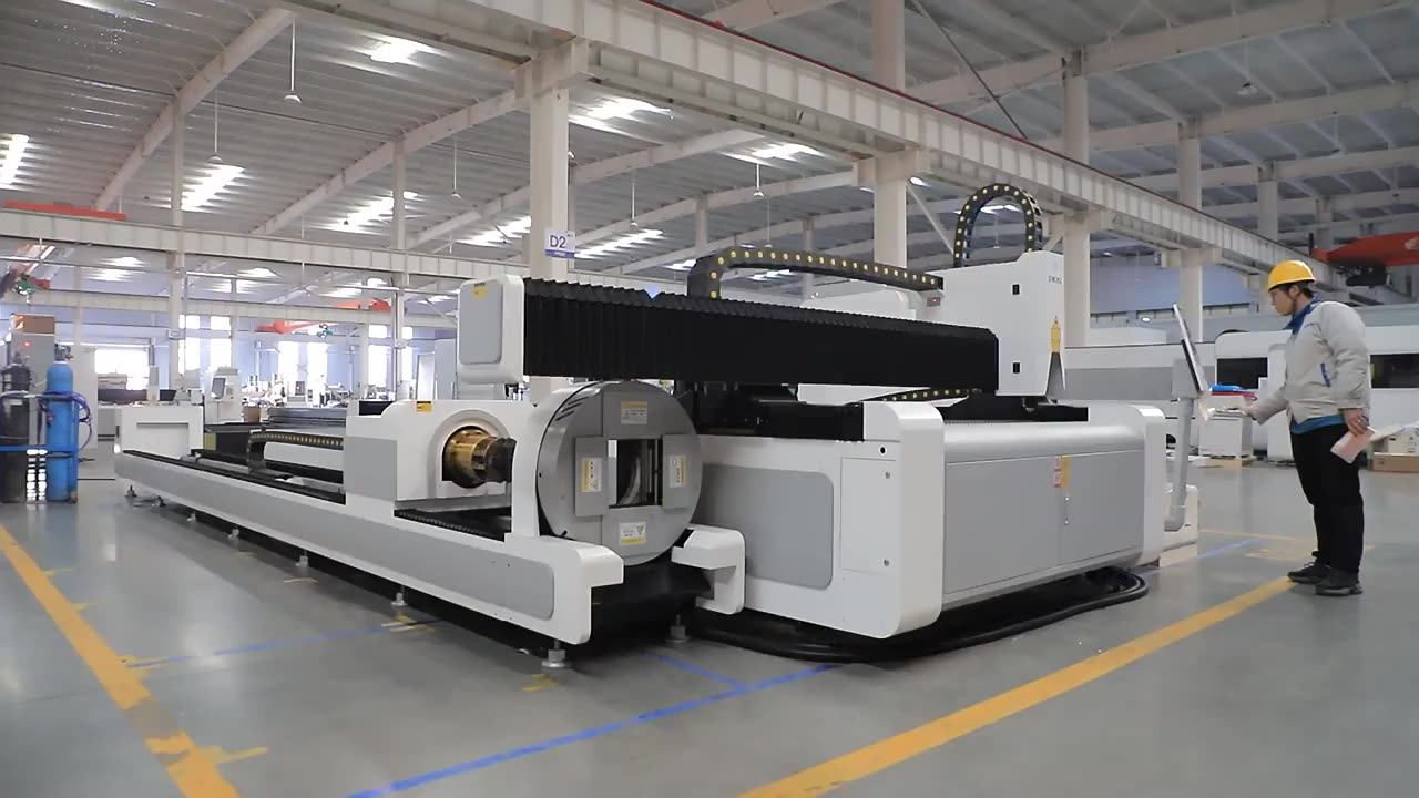 Industrial Fiber Laser Cut 3m*1.5m Pipe Cutter Machine Fiber Laser ...