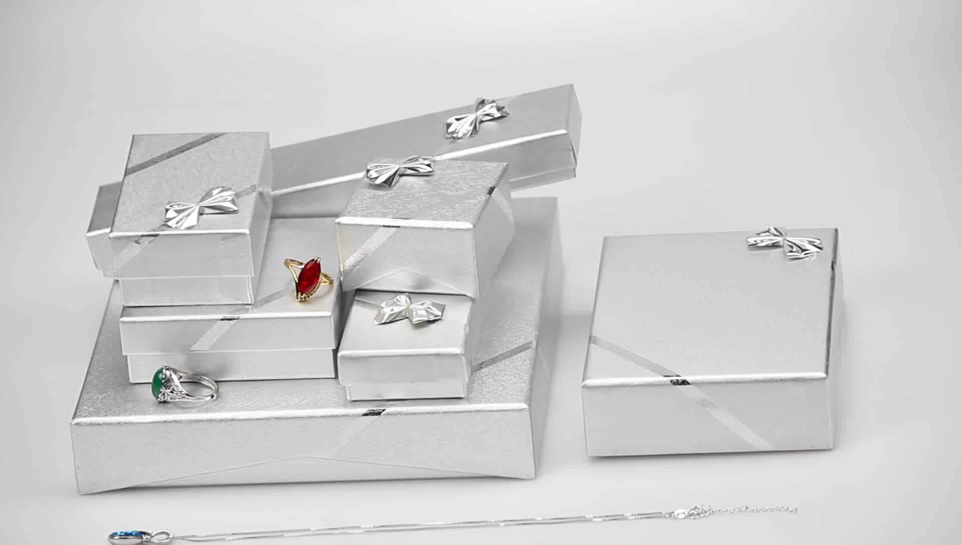 Wedding Gift Case Platinum Necklace Paper Jewelry Box - Buy Paper ...