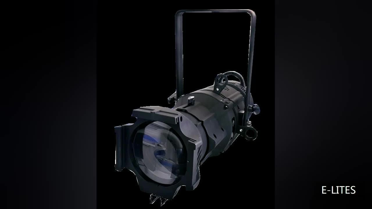 200w Rgbw Full Color Cob Led Profile Ellipsoidal Theatrical Studio ...