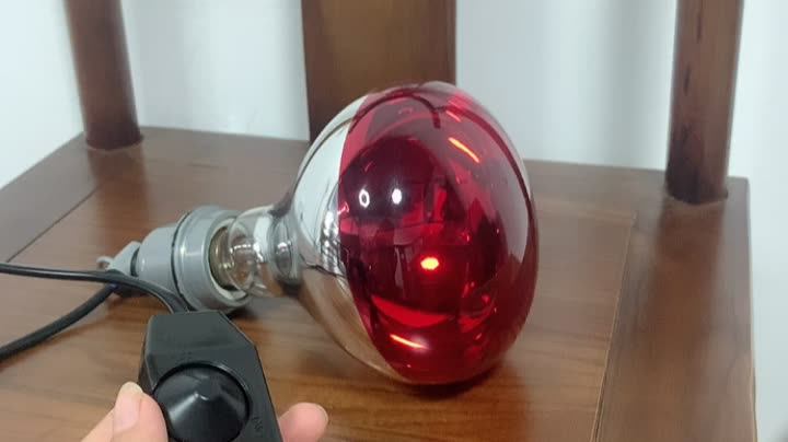 Waterproof E27 R125 250 Watt 275w Halogen Red Infrared Lamp Heating ...