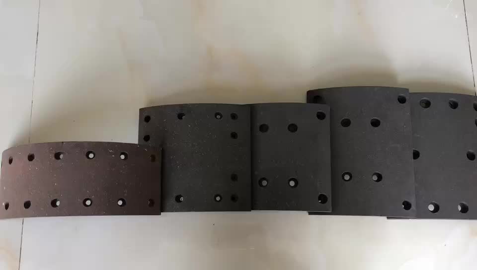 Customized Lorry Non-asbestos Truck Parts Brakes Lining 19938 - Buy ...