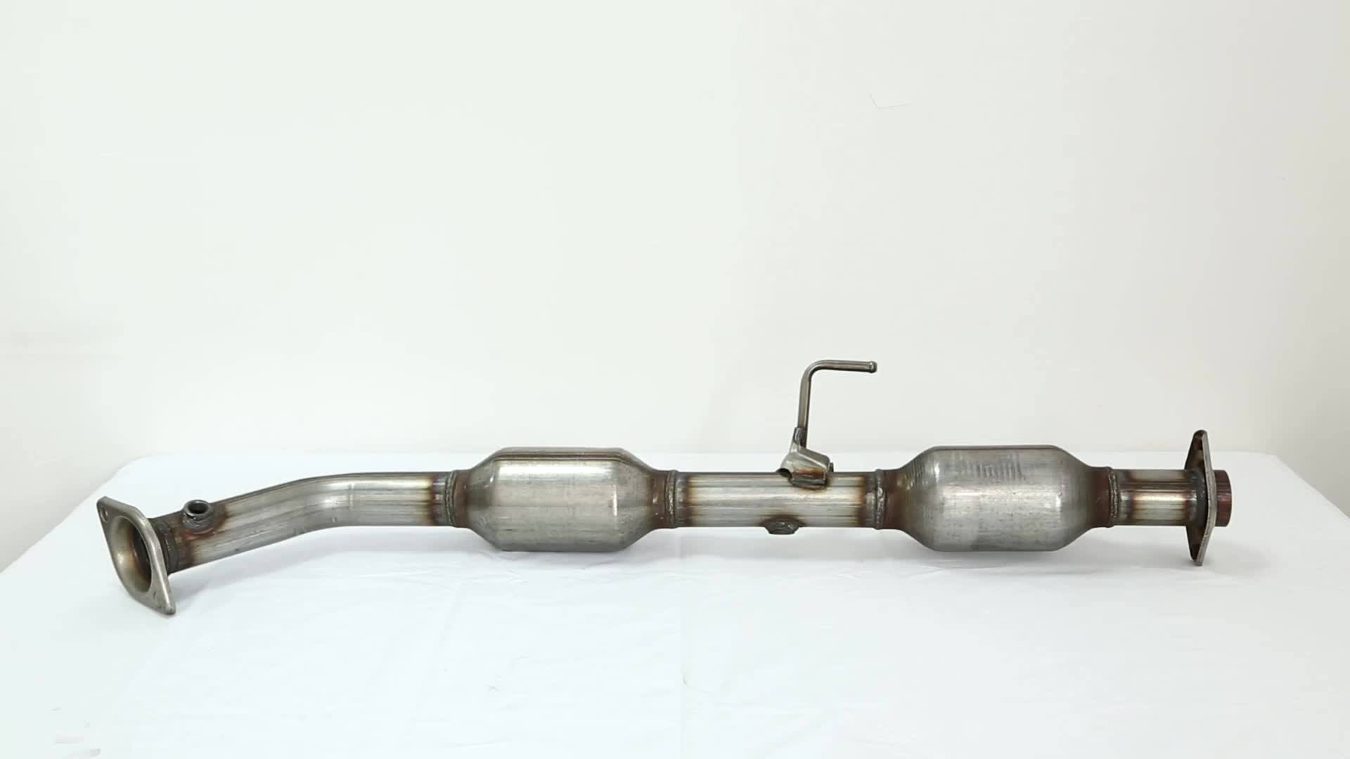 Jzz China High Quality Original Exhaust Catalytic Converter For Toyota ...
