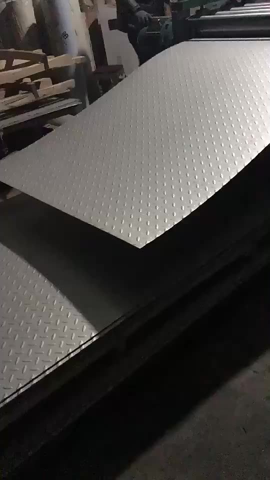 Diamond Pattern Tear Standard Size Chequered Sheet 304 Stainless Steel ...