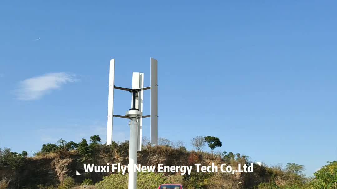 Fh-6kw 96v 120v 220v 380v Vertical Wind Turbine Generator - Buy 6kw ...