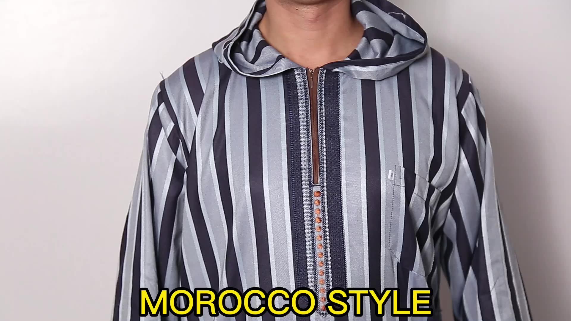 Men Dishdasha Thobe Muslim Islamic Clothes Arab Saudi Jubba Thoub Robe ...