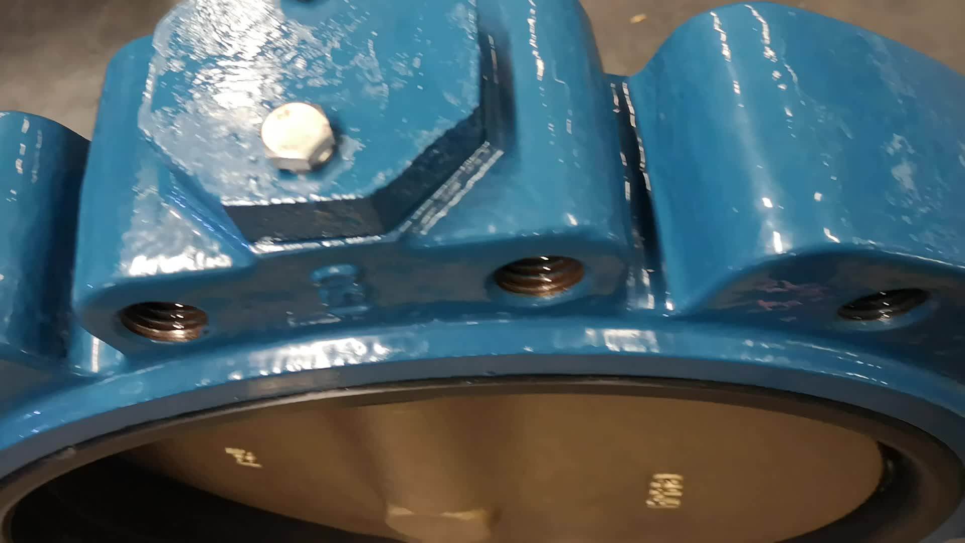 Lug Butterfly Valve With Chain Wheel - Buy Butterfly Valve,Valve,Chain ...