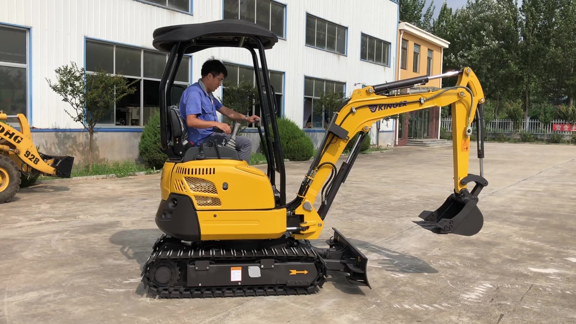 Kinger Hydraulic Small Digger Machine Mini Excavator - Buy Mini ...