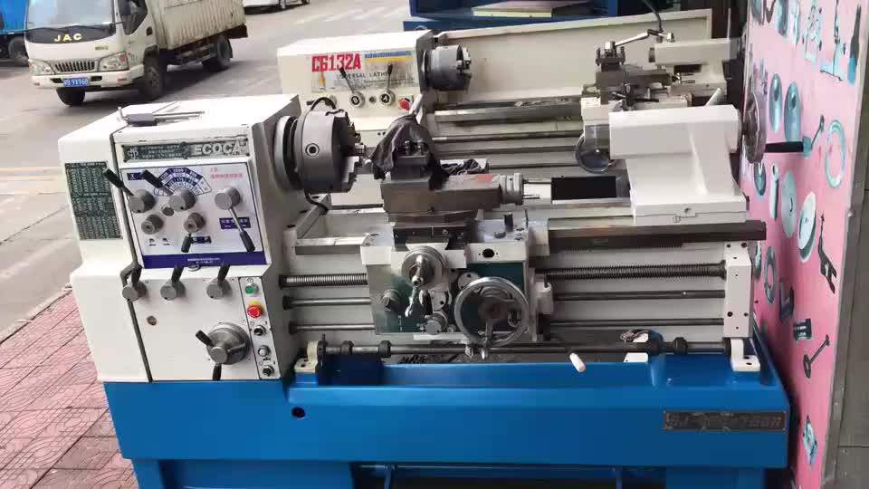 Taiwan Ecoca 760mm High-accuracy Used Lathe Machine/ With Foot Brake ...