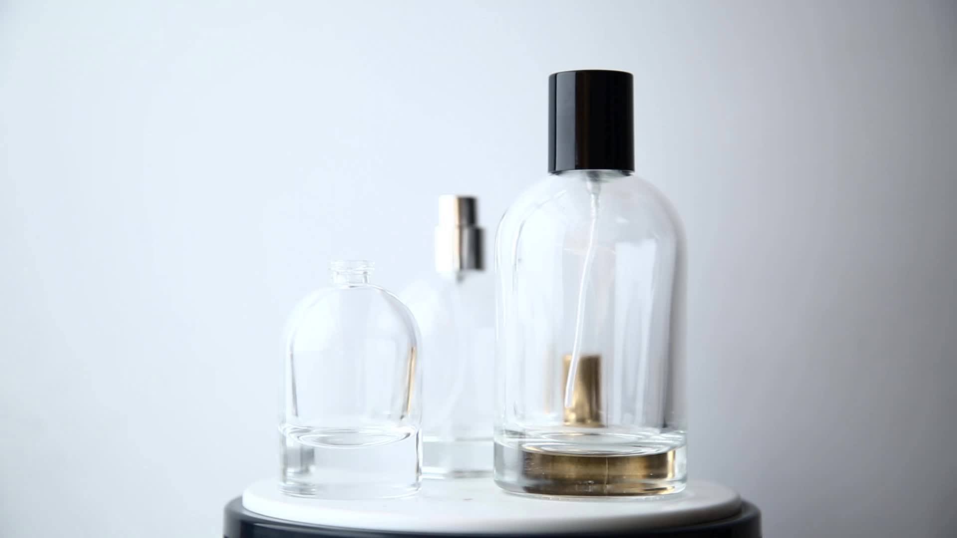 30ml / 50ml / 100ml Custom Luxury Perfume Spray Bottle Botol Parfum ...