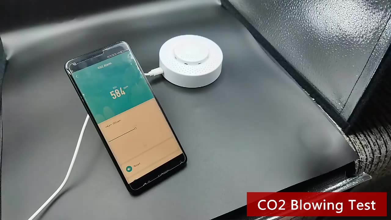 Tuya Co2 Carbon Dioxide Sensor Zigbee Protocol Ndir Infrared Co2 ...
