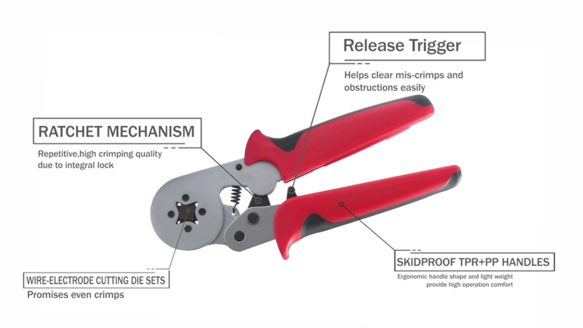 Ferrule Crimping Tool Kit Wire Ferrule Kit With 1250pcs Wire End ...