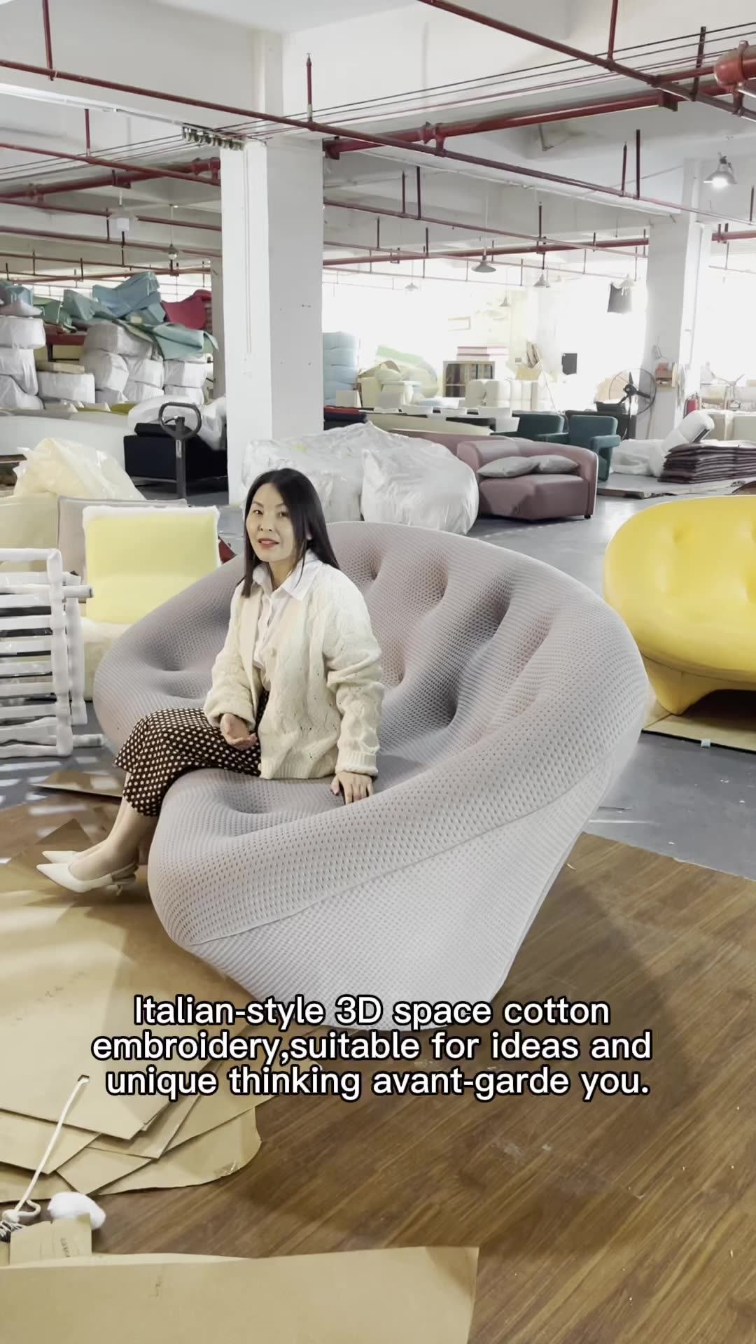 Seashell Sofa Curved Sofa Sets For Living Room Luxury Modern Style ...