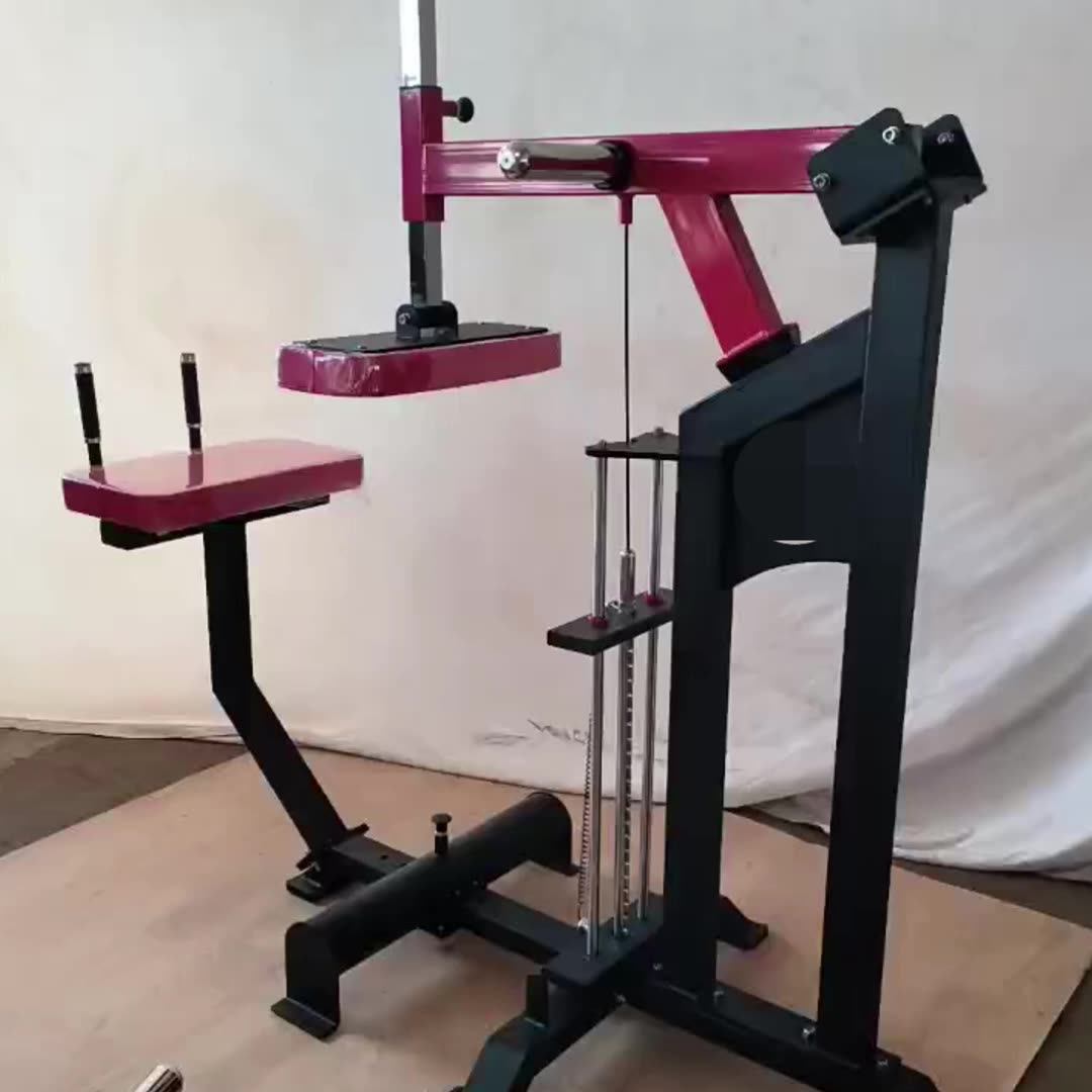 Seated Leg Calf Trainer Donkey Calf Gym Fitness Strength Training Multi ...