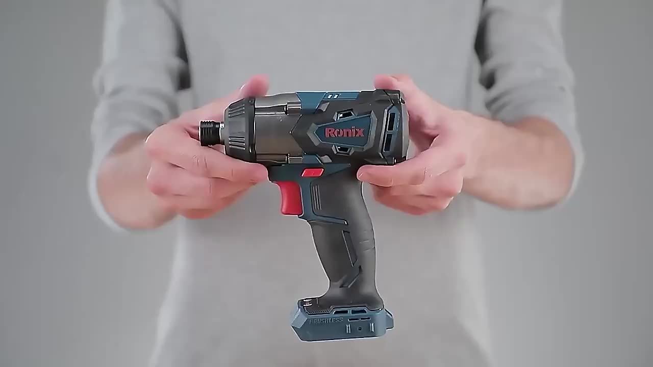 Ronix 8906k 20v Brushless Cordless Drill Impact Driver Combo Kit ...