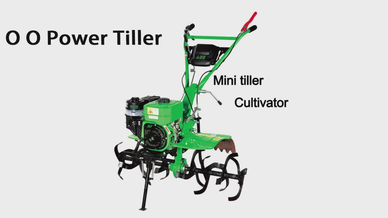 Professional Gasoline 4-stroke Mini Weeder Small Plower Cultivator ...