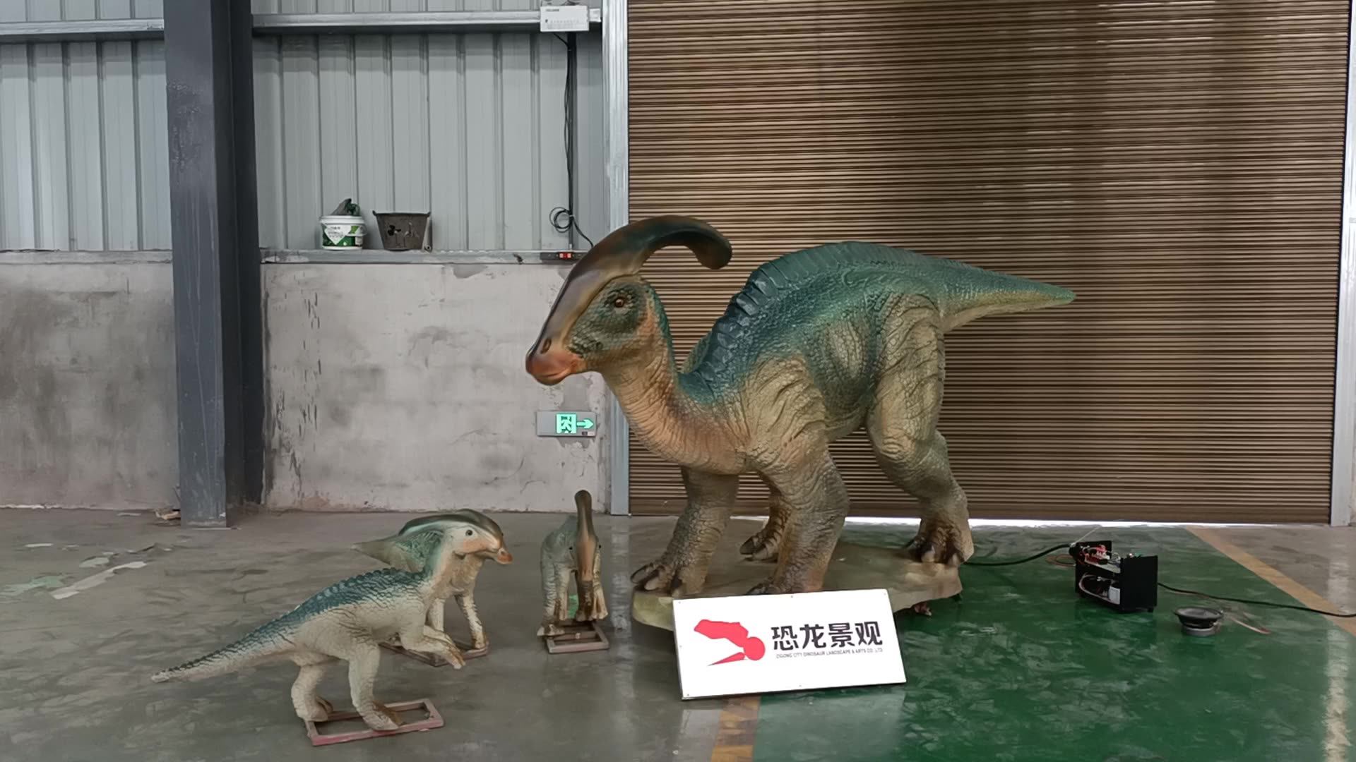 Dinosaur Baby Animatronic Realistic Simulative Dinosaur Model Outdoor ...
