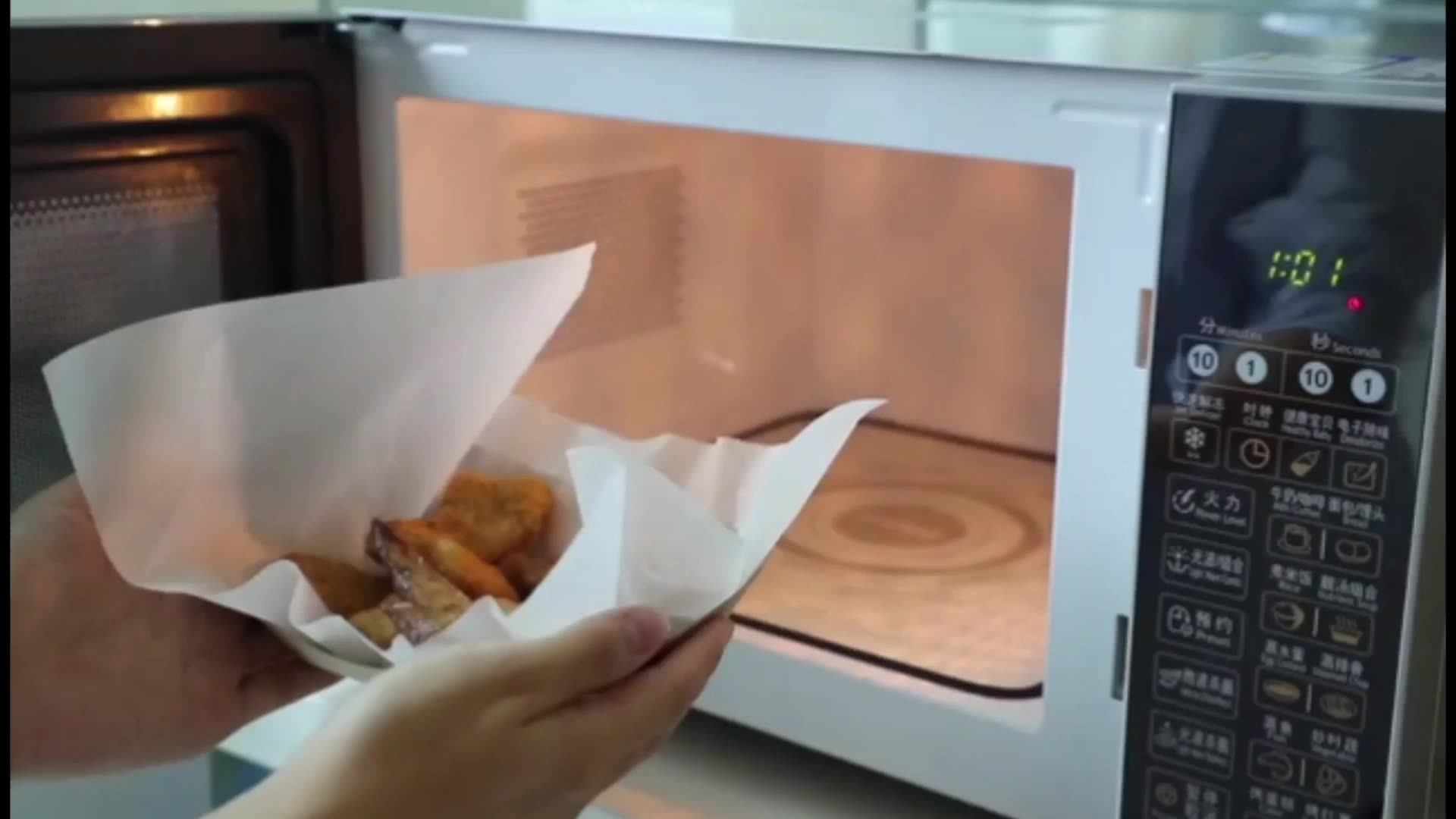 Factory Food Grade Greaseproof Custom Size Silicone Paper Baking Paper ...