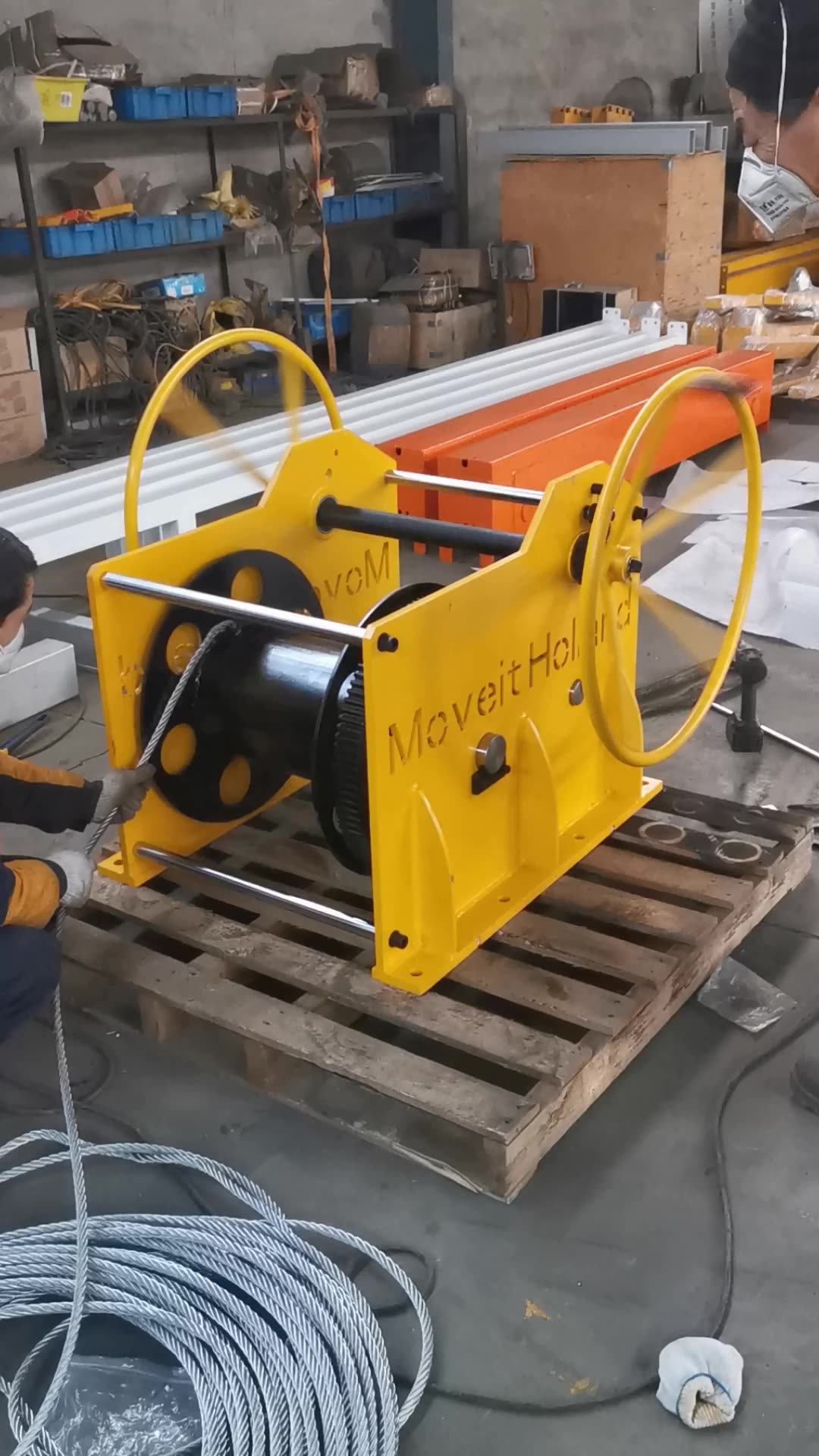 Heavy-duty Manual Winch With 3 Ton/5 Ton/7.5 Ton/10 Ton Capacity ...