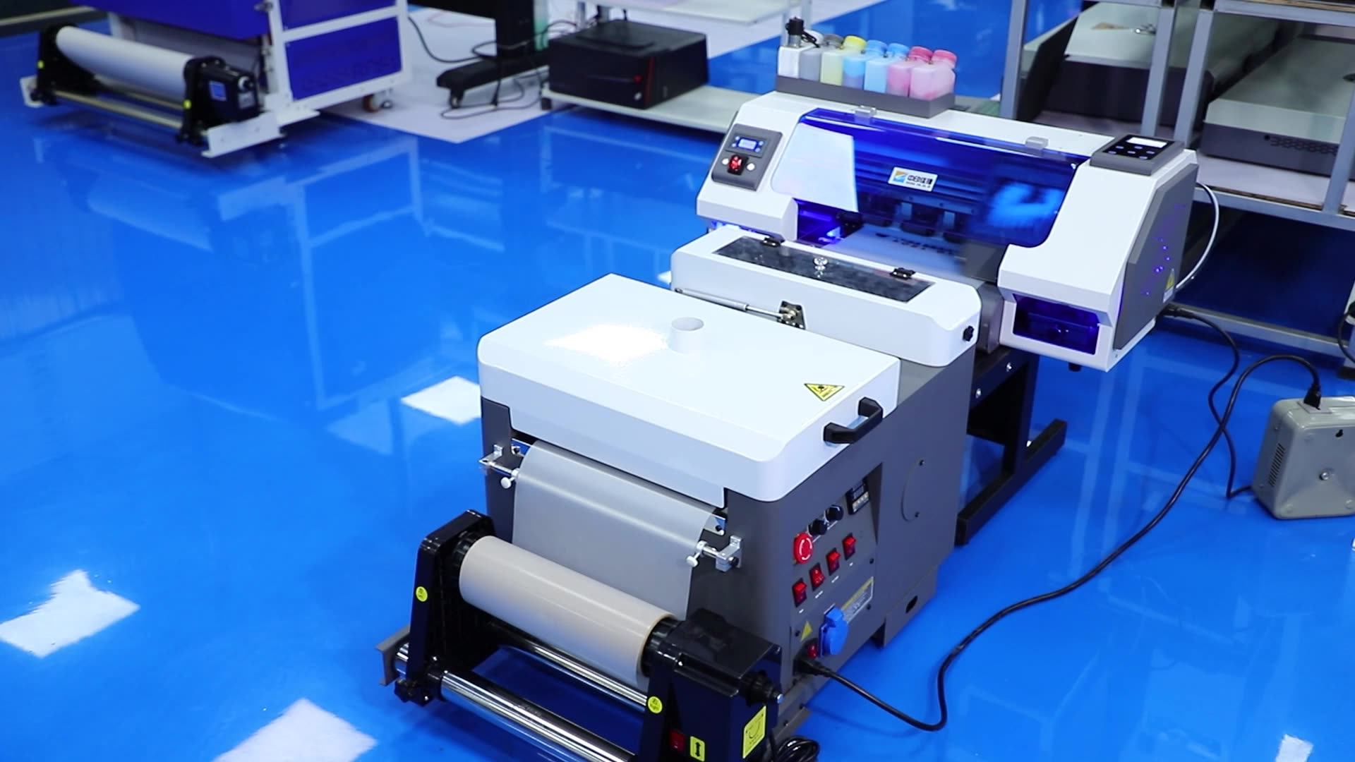 A3 Automatic Shaking Dtf Powder Shaker And Dryer Machine With Oven For ...