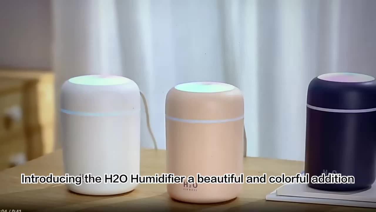 H2o Humidifier For Home Miniature Air Humidifier Aromatherapy ...