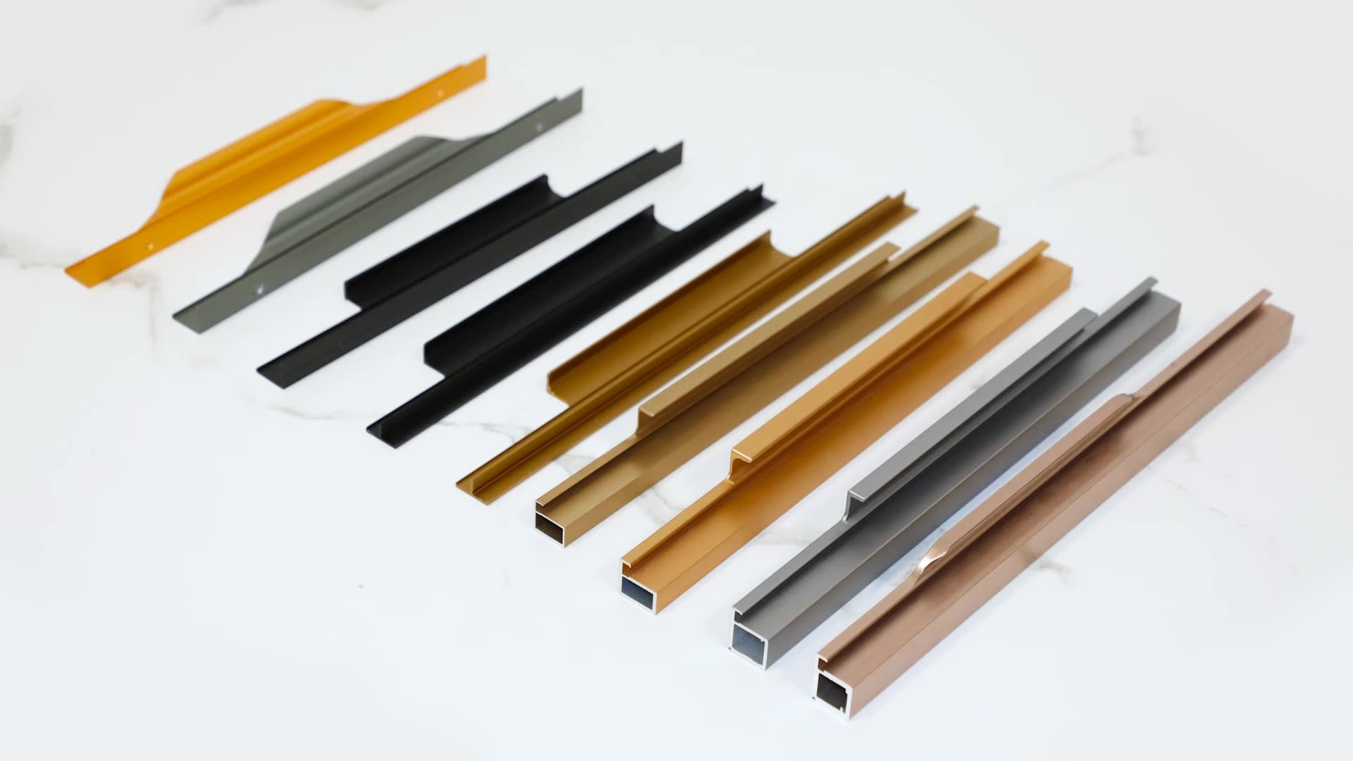 Aluminum 5mm Glass Slim Profile Aluminum Glass Door Frame Profil For ...