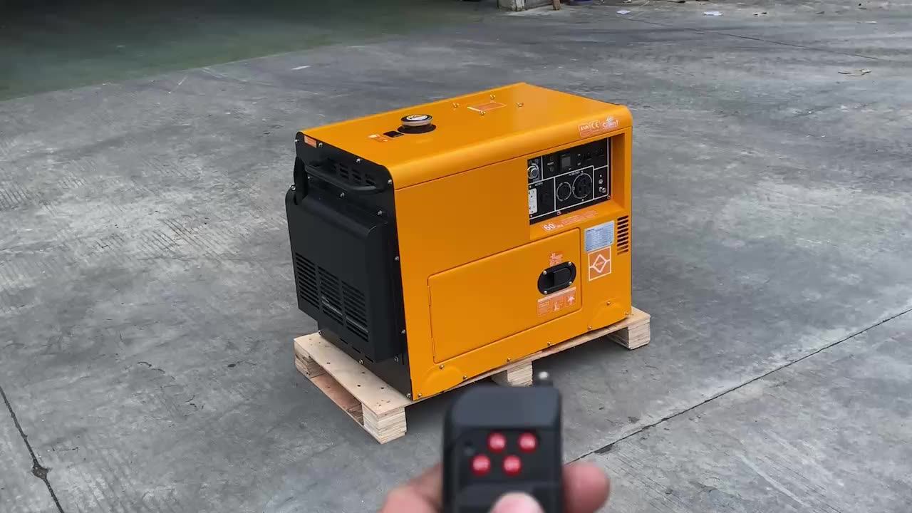 Npc Silent Diesel Generators 3kva 4kva 5kva 5.5kva 6kva 6.5kva Small ...