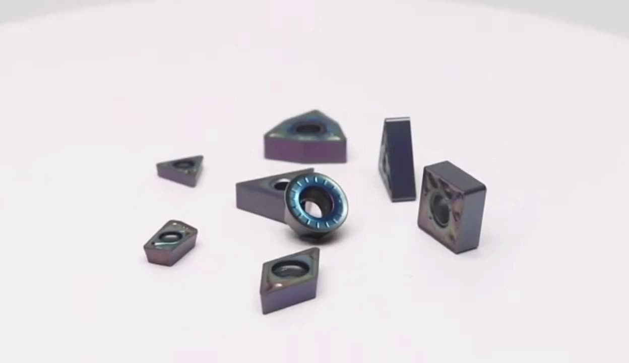 Dl China Manufactured Cnc Cutting & Milling Triangle Tungsten Carbide Insert For Lathe Turning ...