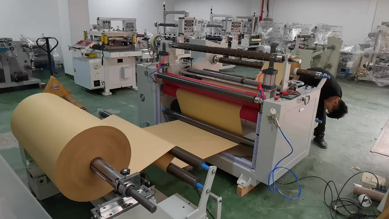 Automatic Roll Cutting Paper Horizontal Slitting Machine - Buy ...