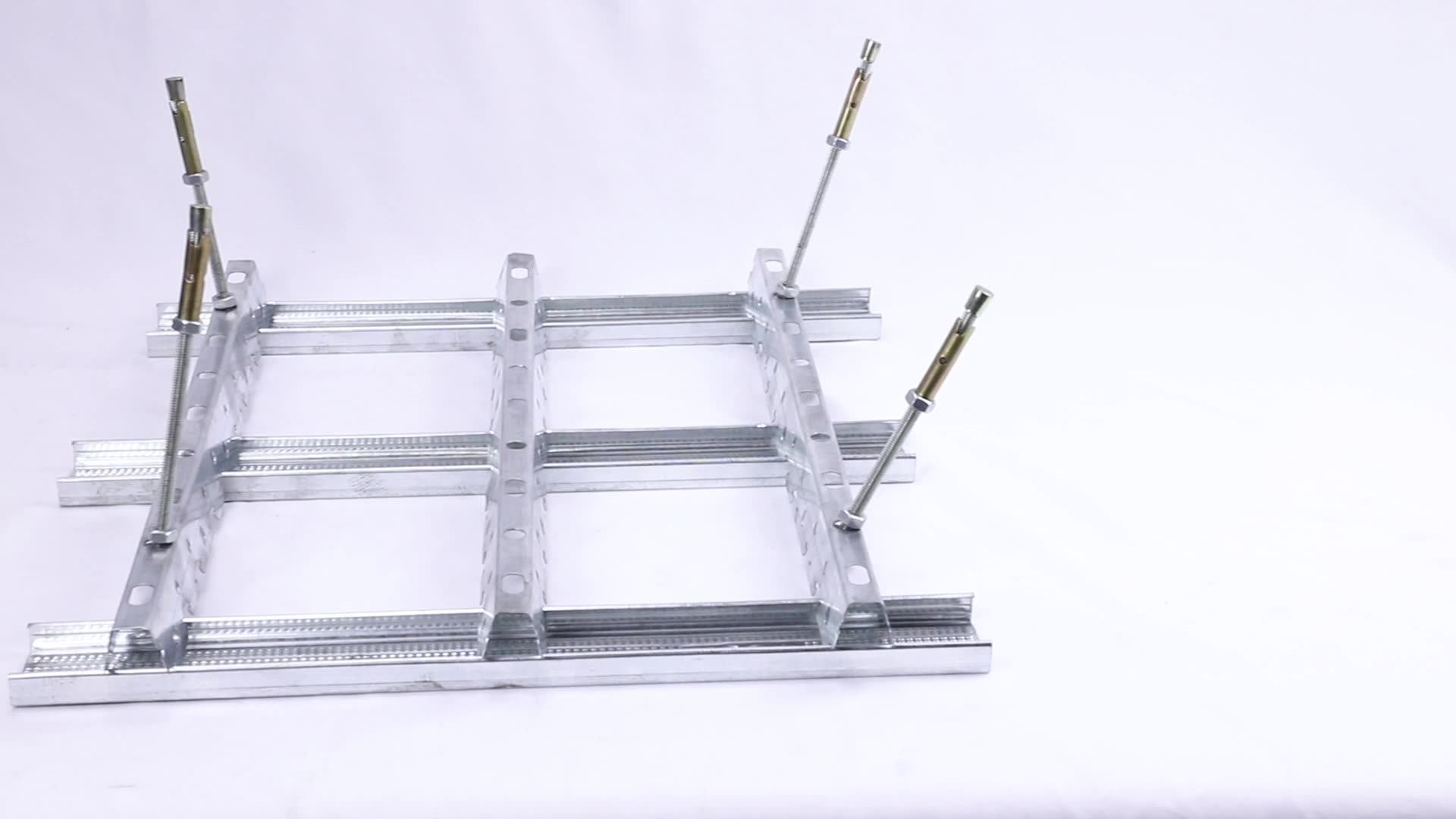 Metal Building Materials Galvanized Ceiling Grid C Channel 38mm ...