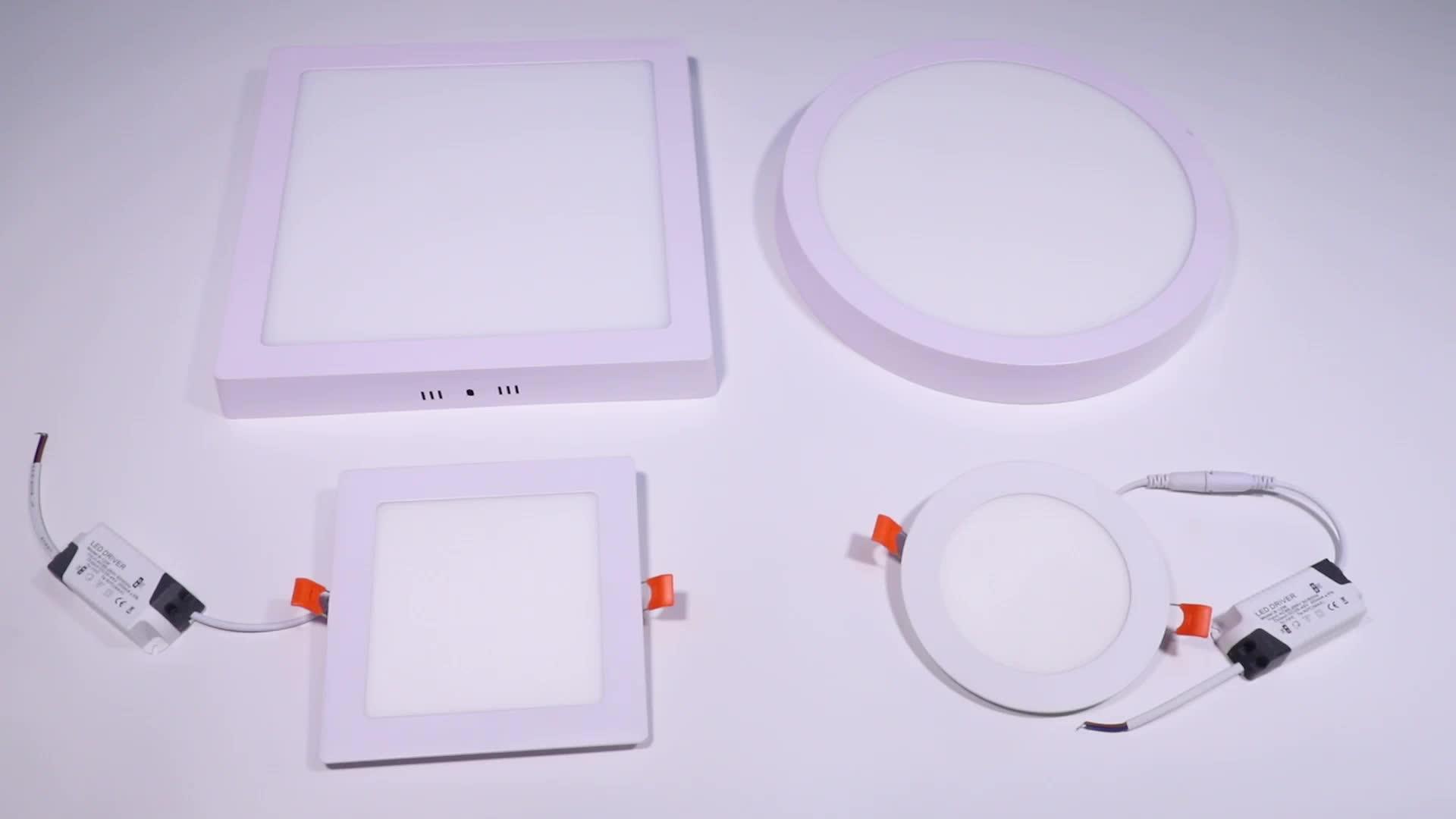 Zhongshan Led Lighting Manufacture 24w White Color Square Led Panel ...