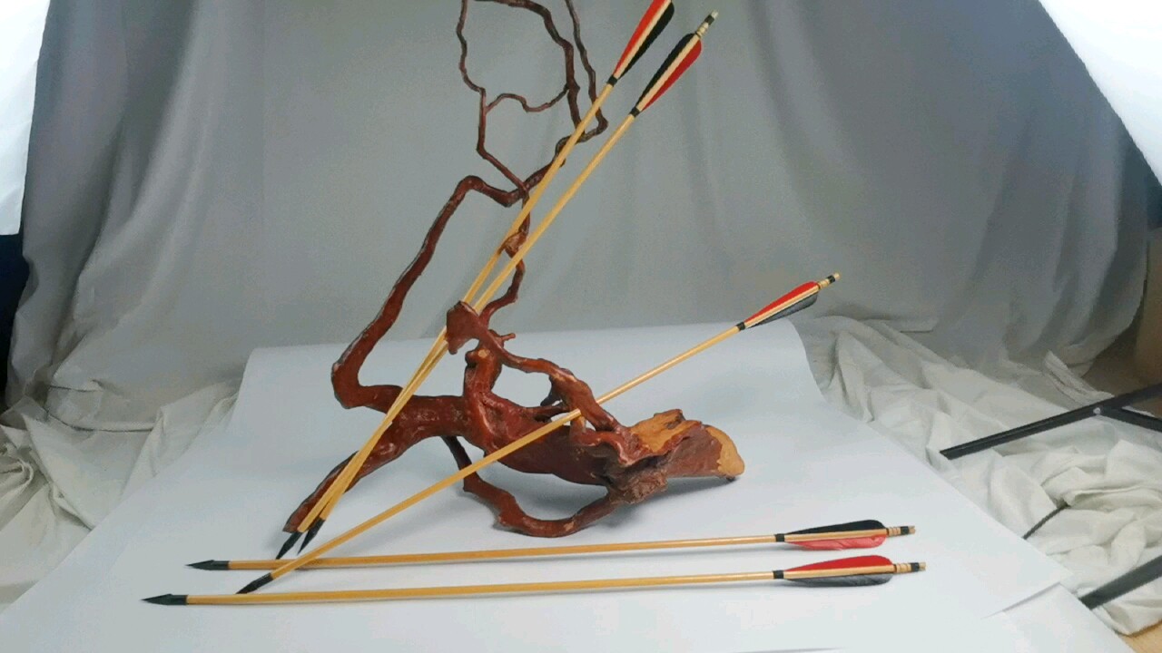 Alibow 5 Inch Turkey Feathers Archery Wood Arrows With Hunting ...