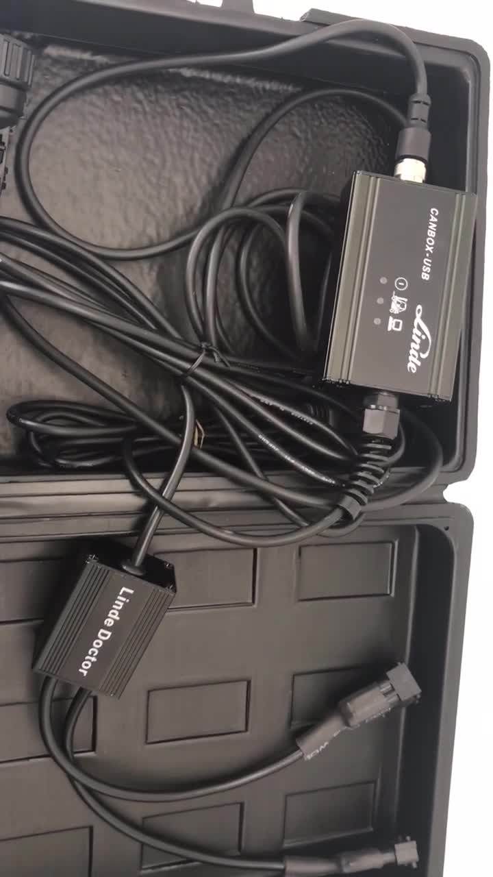 Forklift Truck Diagnostic Scanner For Linde Canbox Usb With Toughbook ...